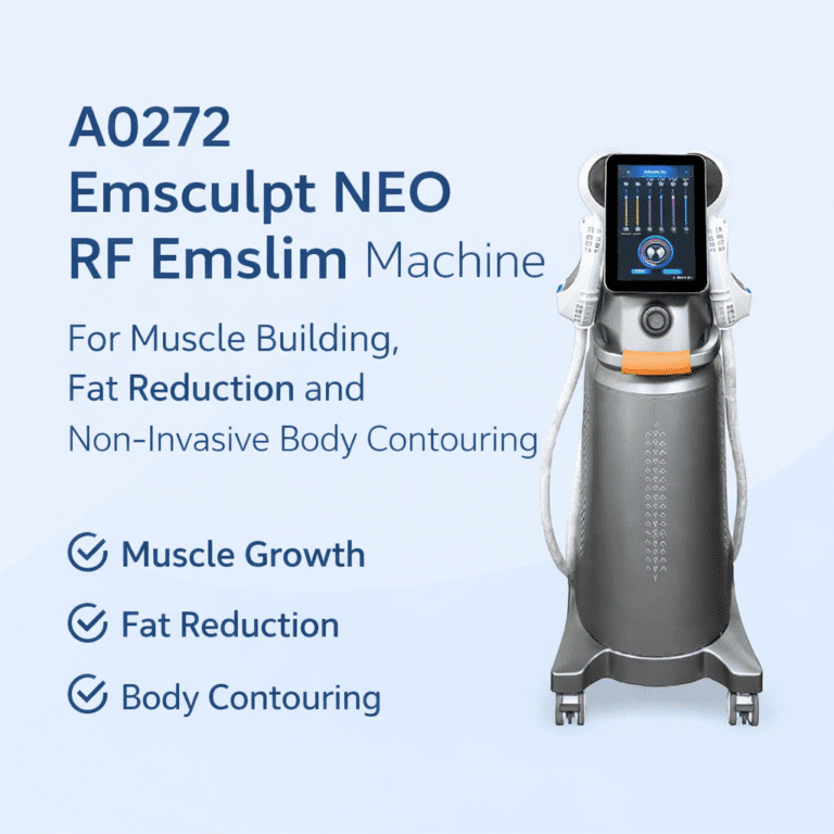 A0272 Emsculpt NEO RF Emslim Machine for Muscle Building, Fat Reduction ...