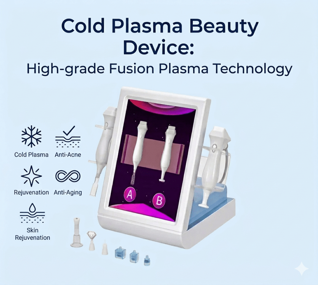 Cold Plasma Beauty Device: High-grade Fusion Plasma Technology for Acne ...
